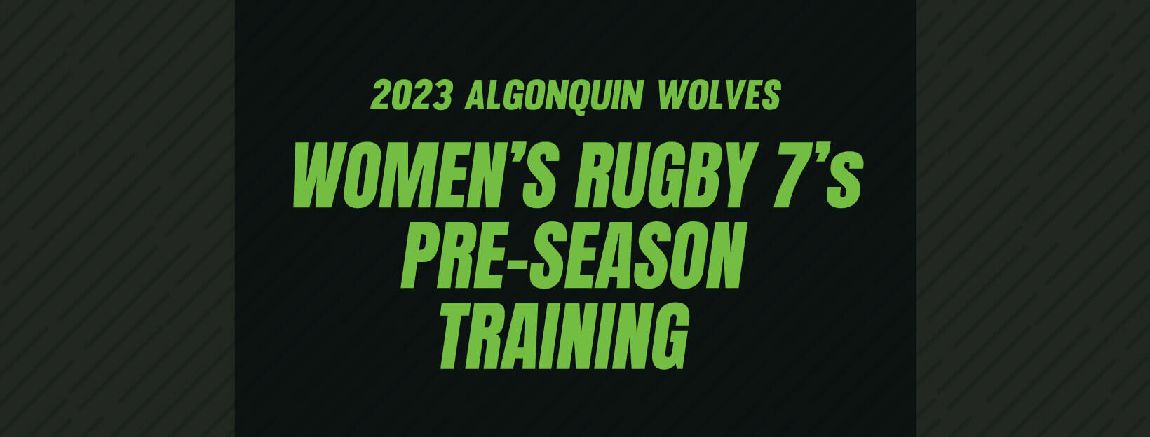 Algonquin Students' Association | Pre-Season Training: Women’s Rugby 7 ...