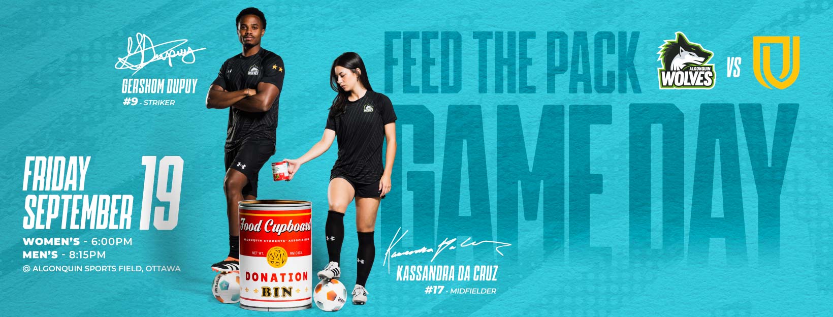 Algonquin Students' Association | Feed the Pack: Wolves Varsity Soccer ...